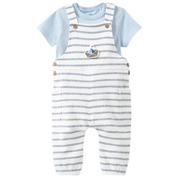 Topomini Newborn Set mit T-Shirt und Latzhose