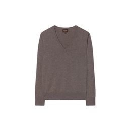 GOBI Cashmere Pullover 'Women's Timeless Cashmere V-Neck Sweater' Damen Gr&ouml;&szlig;e XS taupe