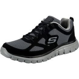 Skechers Sneaker 'Burns Agoura' Herren Gr&ouml;&szlig;e 46 graumeliert / schwarz