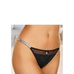 Lascana String schwarz Gr. 44/46 f&uuml;r Damen