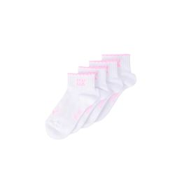 Puma Socken M&auml;dchen Gr&ouml;&szlig;e 31/34.5 rosa / wei&szlig;