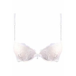 Lascana Push-up-BH beige Gr. 80C. Mit Herausnehmbaren Kissen und mit B&uuml;gel