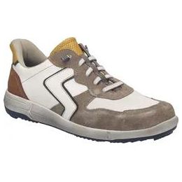 Sneaker Josef Seibel "Enrico 34, sand-multi", Herren, Gr. 45, beige (sand, multi), Obermaterial: 100% Rindsleder Leather cow., Schuhe Sneaker