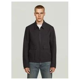 G-Star Raw Blouson G-STAR "Midnight-Blouson", Herren, Gr. S, dk schwarz, Obermaterial: 100% Baumwolle, Jacken Blouson