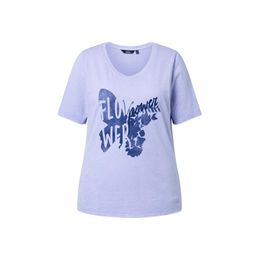 Ulla Popken Shirt Damen Gr&ouml;&szlig;e XL/XXL lavendel