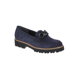 Gabor Hausschuh 'Gabor Fashion Schuhe Slipper blau Velour 75.240.36' Damen Gr&ouml;&szlig;e 38.5 blau