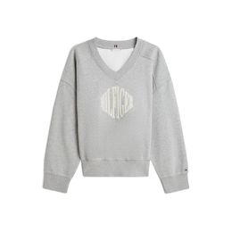 Tommy Hilfiger Sweatshirt 'VARSITY ' female Grey size XXS