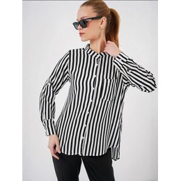 Bigdart Bluse Damen Gr&ouml;&szlig;e XXL schwarz / wei&szlig;