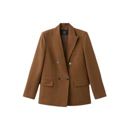 Mango Blazer 'Texas' female Brown size XL