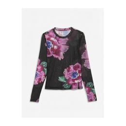 V&eacute;ro Moda Vero Moda Shirt 'VMASTI' Damen Gr&ouml;&szlig;e L limette / pink / rot / schwarz