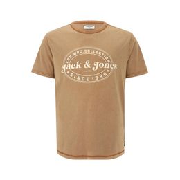 Jack & Jones Plus Jack & Jones Plus Shirt 'JJEDOVER' male Brown size XXL