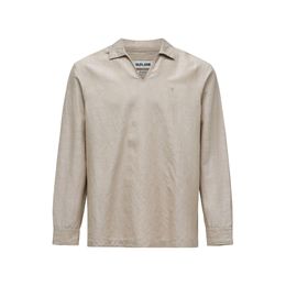 Salsa Jeans Shirt Herren Gr&ouml;&szlig;e L beige