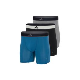 adidas Sportswear Boxer ' Active Micro Flex ' Herren Gr&ouml;&szlig;e M blau / hellgrau / schwarz