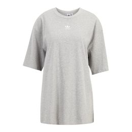 adidas originals T-Shirt 'Essentials' Damen Gr&ouml;&szlig;e XS/S graumeliert / wei&szlig;