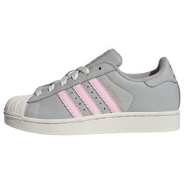 adidas originals Sneaker 'Superstar II' Damen Gr&ouml;&szlig;e 38.5/39 grau / hellpink / wei&szlig;