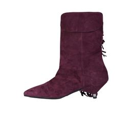Gisel Moire Stiefelette 'Ariana' Damen Gr&ouml;&szlig;e 37 cyclam Winterschuhe