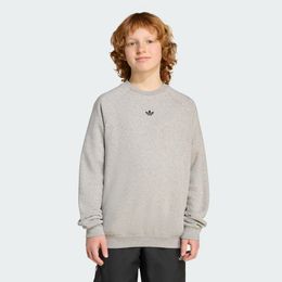 adidas originals Sweatshirt 'Loose' Jungen Gr&ouml;&szlig;e 170 graumeliert / schwarz