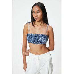 KOTON Top Damen Gr&ouml;&szlig;e XL blau / wei&szlig;