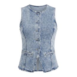 Imily Bela Weste Damen Gr&ouml;&szlig;e S blue denim