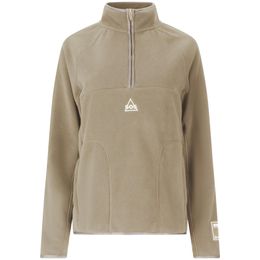 SOS Fleecepullover 'Munson' Damen Gr&ouml;&szlig;e S bronze