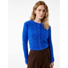 KOTON Strickjacke Damen Gr&ouml;&szlig;e S/M blau