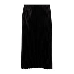 Mango Skirt 'Plisado' female Black size XXS