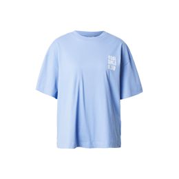 Pieces T-Shirt 'PCGRAF' Damen Gr&ouml;&szlig;e XS hellblau / flieder / wei&szlig;