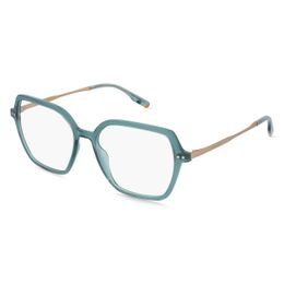 Tom Tailor 671016 Brille Damen | Fassung: Vollrand, Butterfly, Gr&uuml;n Transparent