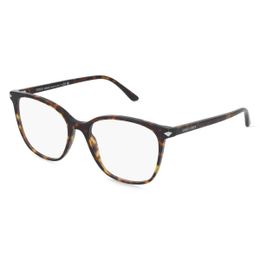 Giorgio Armani AR7192 Brille Damen | Fassung: Vollrand, Quadratisch, Havanna