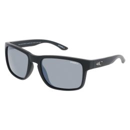 O`Neill O&rsquo;Neill 966123 | Herren-Sonnenbrille | Fassung: Vollrand, Quadratisch, Kunststoff, Schwarz Matt | Glasfarbe: Grau