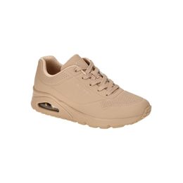 Skechers Schn&uuml;rschuh 'Skechers Uno Schuhe beige sand Sneakers 73690' Damen Gr&ouml;&szlig;e 37 braun