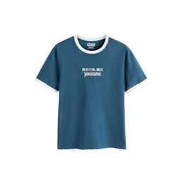 next T-Shirt Herren Gr&ouml;&szlig;e XXXL navy / wei&szlig;