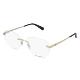 Coach HC5206D Brille Damen | Fassung: Randlos, Geometrisch, Gold Hell