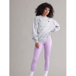 Hey Honey Sweatshirt 'Leo Heart' Damen Gr&ouml;&szlig;e L hellgrau