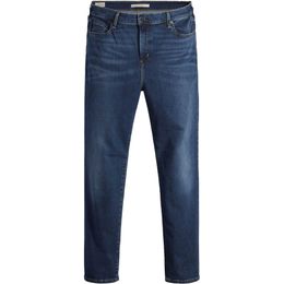 LEVI'S&reg; PLUS Levi's Plus Jeans '724 High Rise Straight' Damen Gr&ouml;&szlig;e 35/36 dunkelblau