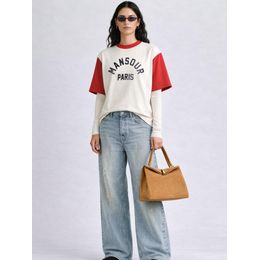 Mansour Shirt 'Paris College T-shirt' Damen Gr&ouml;&szlig;e XL knallrot