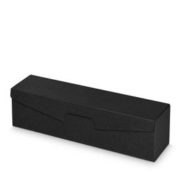 50 x Pr&auml;sentkarton "Natura schwarz" f&uuml;r 1 Flasche 380 x 95 x 90 mm