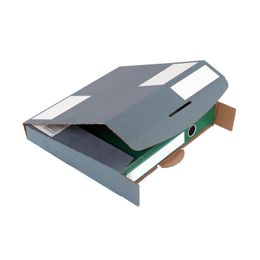 20 x Ordner-Transportbox 320 x 228 x 50 mm (anthrazit)