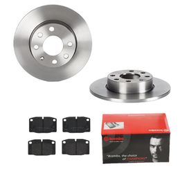 Brembo Bremsensatz-Vorderachse IJDTIDFU78 Bremsensatz, Scheibenbremse vorne rechts links voll 236mm f&uuml;r BEDFORD VAUXHALL OPEL 90297358 90443902 902973