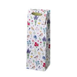 12 x Geschenkt&uuml;te "Blumenzauber" f&uuml;r 1 Flasche 120 x 100 x 350 mm