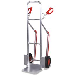 VARIOfit Alu-Sackkarre 200 kg mit Gleitkufen - Silber