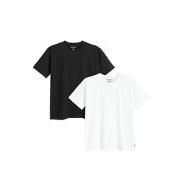 Nowear Shirt Herren Gr&ouml;&szlig;e L schwarz / wei&szlig;