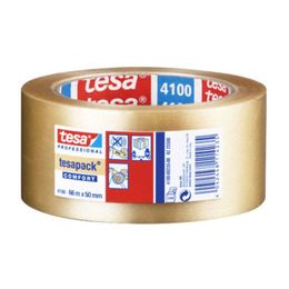 6 x Tesa Klebeband PVC 4100 gepr&auml;gt (transparent) (0,1080 &euro; pro 1 m)