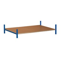 VARIOfit Zusatzboden f&uuml;r Etagenwagen 850 x 500 mm Typ S - Enzianblau
