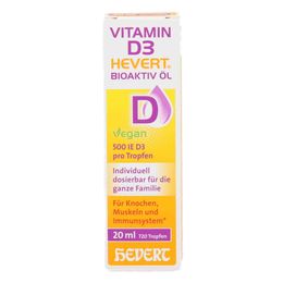 Vitamin D3 Hevert Bioaktiv &Ouml;l 20 ml