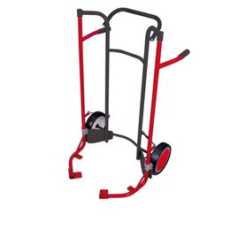 VARIOfit Reifenkarre niedrig 200 kg Traglast Vollgummibereifung - Anthrazitgrau