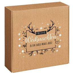 25 x Geschenkbox 293 x 295 x 95 mm (Weihnachten)