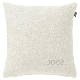 JOOP! Kissenh&uuml;lle J! Touch, Creme, Champagner, Textil, Uni, 40x40 cm, hochwertige Qualit&auml;t, Wohntextilien, Bez&uuml;ge, Kissenbez&uuml;ge