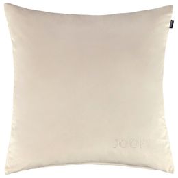 JOOP! Kissenh&uuml;lle Impress, Creme, Natur, Textil, Uni, 45x45 cm, hochwertige Qualit&auml;t, Wohntextilien, Bez&uuml;ge, Kissenbez&uuml;ge