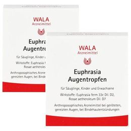 WALA Euphrasia Augentropfen Doppelpackung (2x5ml) 2 St